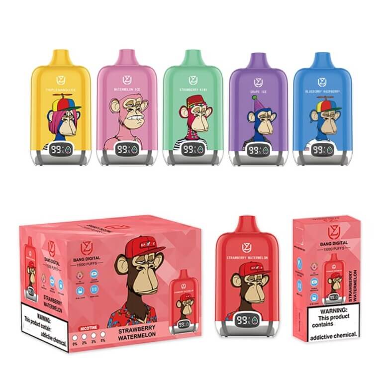 Bang King Smart screen 15000 puffs Disposable Vape – BangKingVape